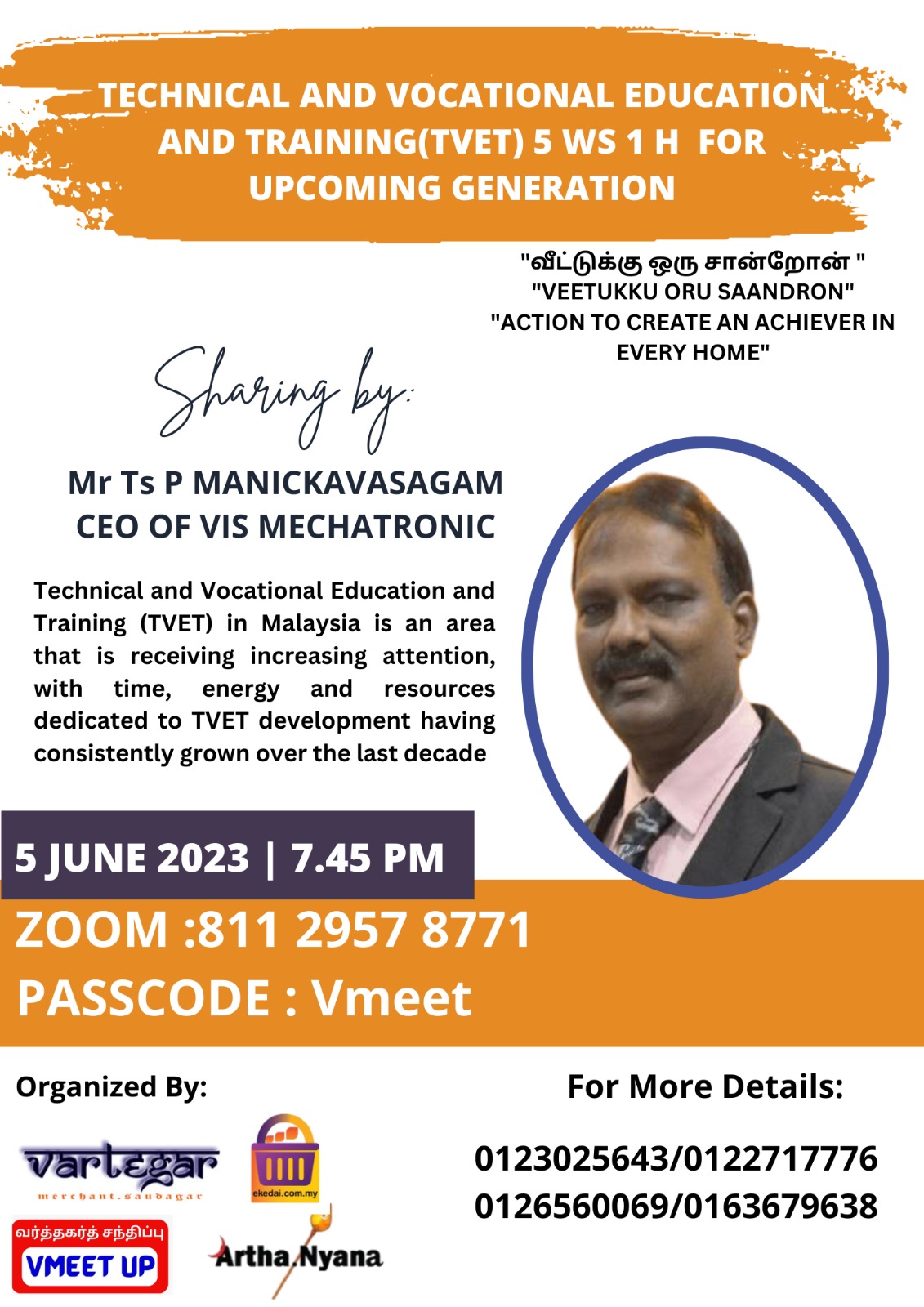 TVET EDUCATION FOR THE UPCOMING GENERATION!!! – Artha Nyana Malaysia